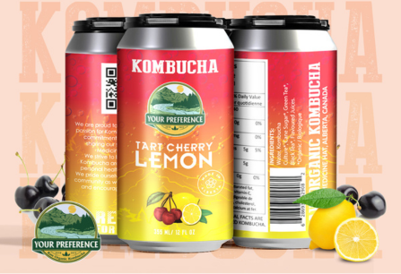 Kombucha - 4 Pack Cans – Your Preference Kombucha